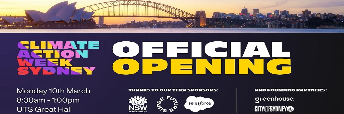 Climate Action Week Sydney 2025 Official Opening | Envirotivity